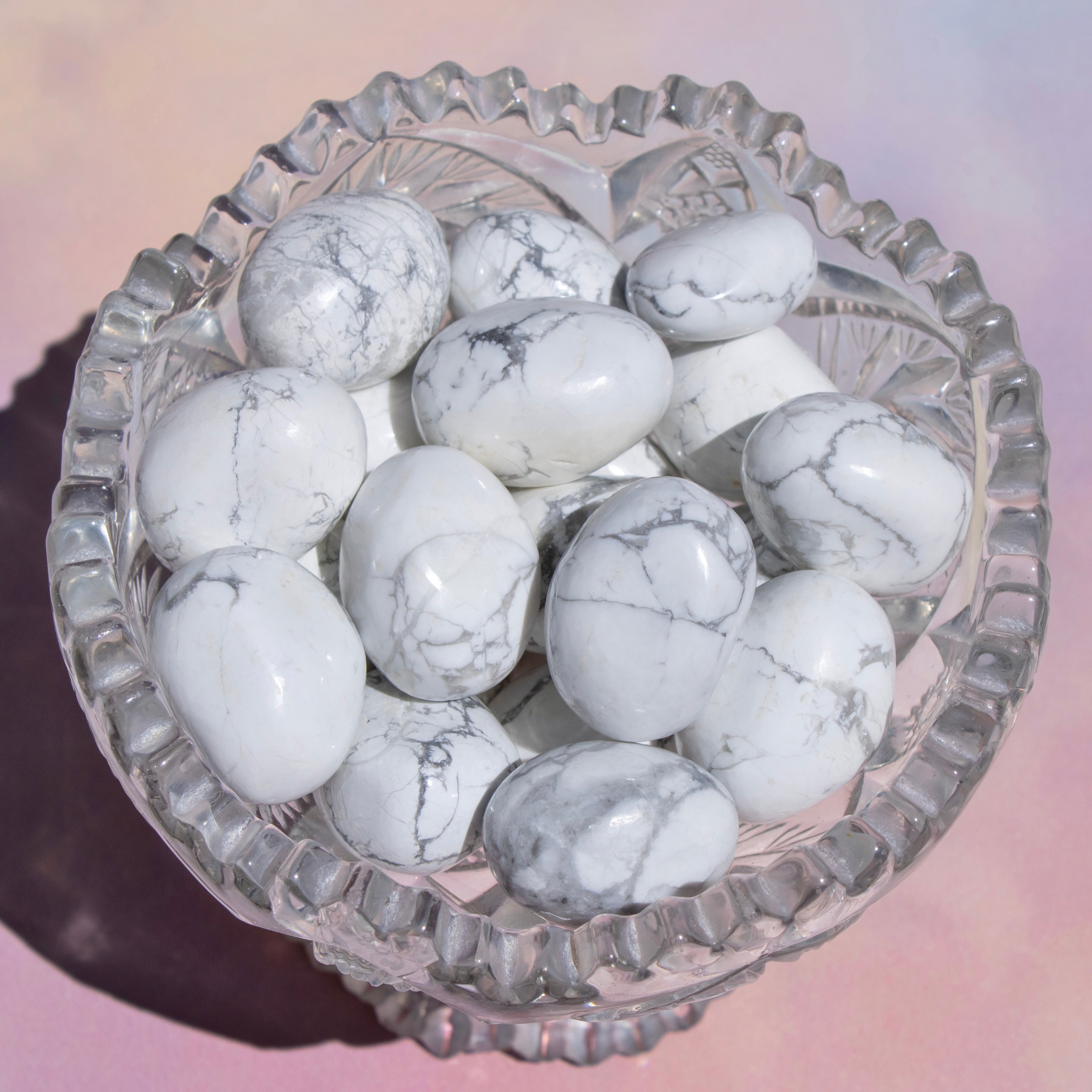 Howlite Tumble – Diwata Crystals